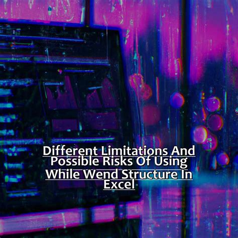 while wend structure in excel manycoders