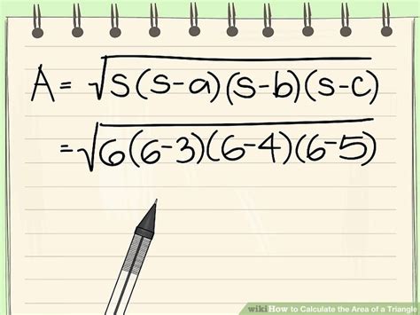 Ways To Calculate The Area Of A Triangle WikiHow
