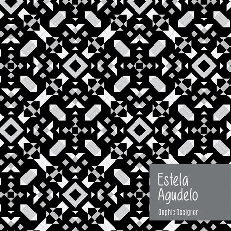 Geometric Imaginary Surface Pattern Design Behance