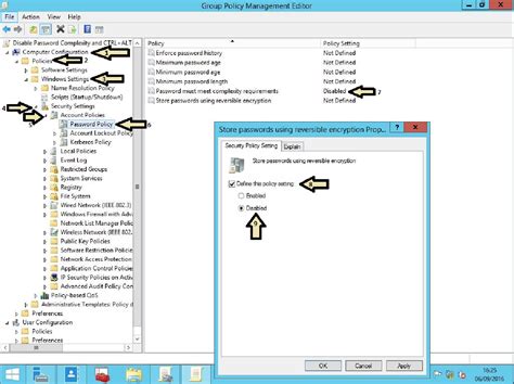 Disable The Password Complexity For Active Directory On A Domain Disable The Password Complexity For Active Directory On A Domain