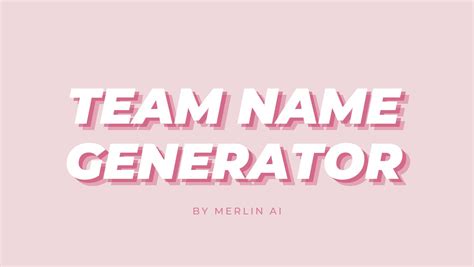 Free Female Name Generator By Merlin Ai