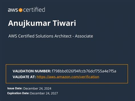 Anuj Tiwari On Linkedin From Now Onwards I Am A Certified Solution Architect