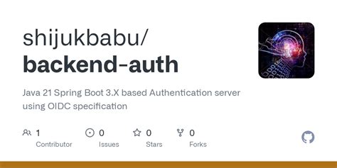Github Shijukbabu Backend Auth Java Spring Boot X Based Authentication Server Using Oidc