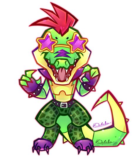 Fnaf Chibi Monty Glamrock Montgomerygator Fanart By Delsify On Deviantart