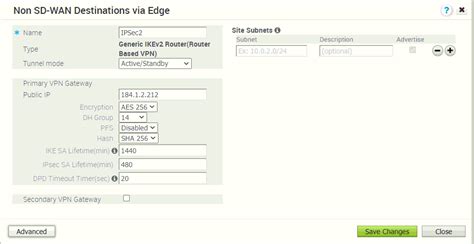 Bgp Over Ipsec Between Vmware Sd Wan Edge And Cisco Ios Page 2 Sd Wan