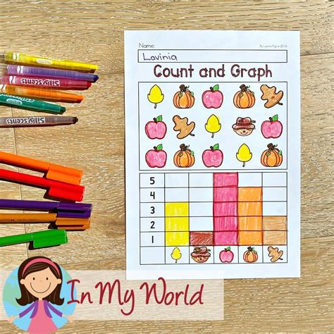 Preschool Autumn Fall Worksheets In My World Preschool Fall Math