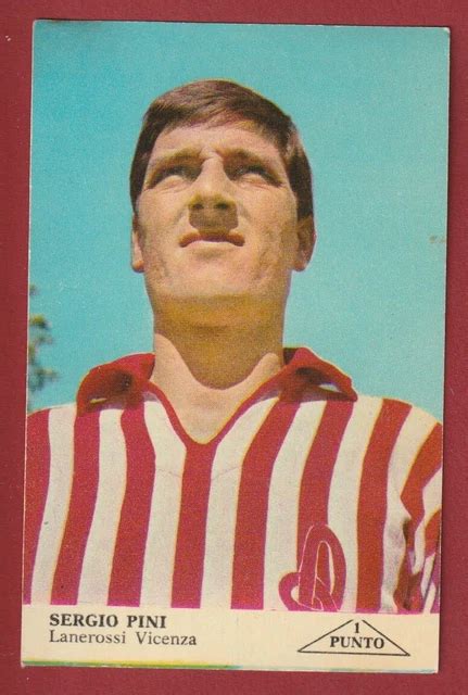 Figurina Calciatori Fidass 1966 67 Vicenza Pini Nuova Eur 499