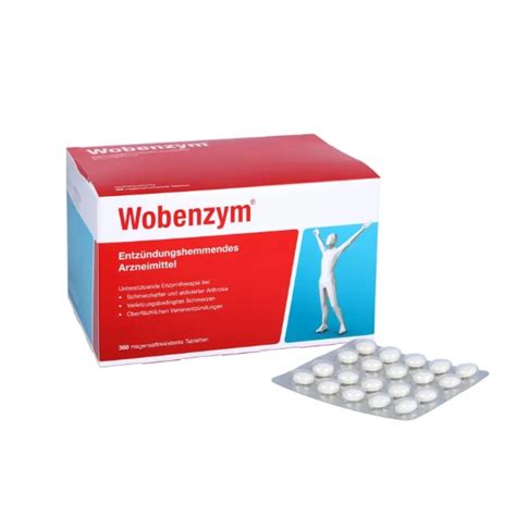 Wobenzym Tablets 360 Pcs Lions Pharmacy Order Here
