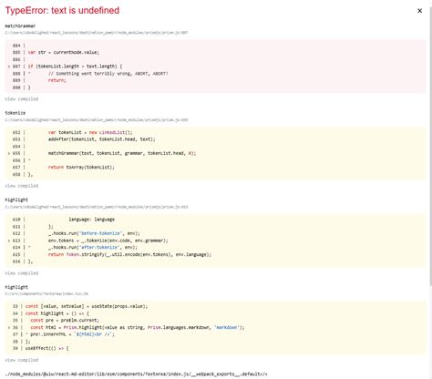 TypeError: text is undefined · Issue #103 · uiwjs/react-md-editor · GitHub