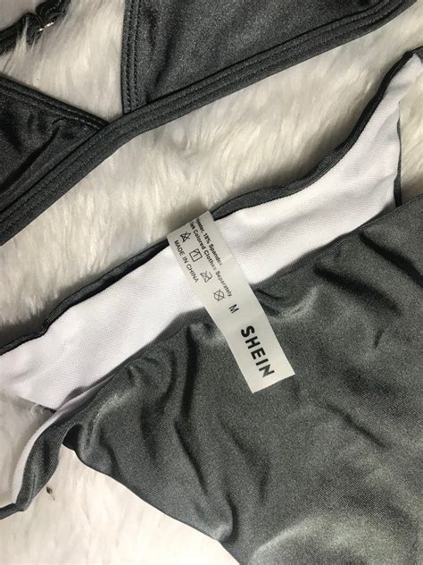 Gray Swimsuit Womens Fashion Swimwear Bikinis And Swimsuits On Carousell