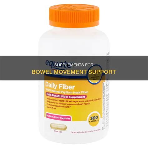 Supplements For Bowel Movement Support Medshun