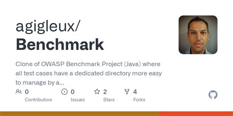 Github Agigleux Benchmark Clone Of Owasp Benchmark Project Java