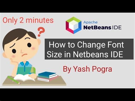 How To Increase Font Size In NeatBeans IDE How Do I Change The Font In NetBeans YouTube