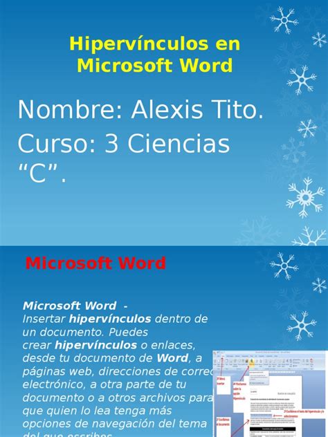 Hipervínculos En Microsoft Word Pdf Hipervínculo Ventana Informática