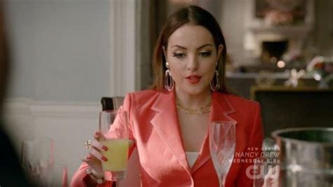 Red Tailored Blazer Worn By Fallon Carrington Elizabeth Gillies In