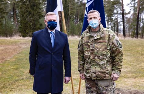 SHAPE SACEUR Stresses Deterrence And Defence In Estonia