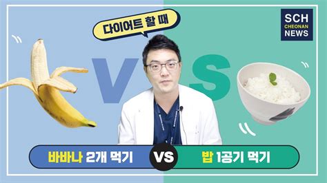 건어물 다이어트 할 때 밥 대신 바나나 과연 진실은 Youtube