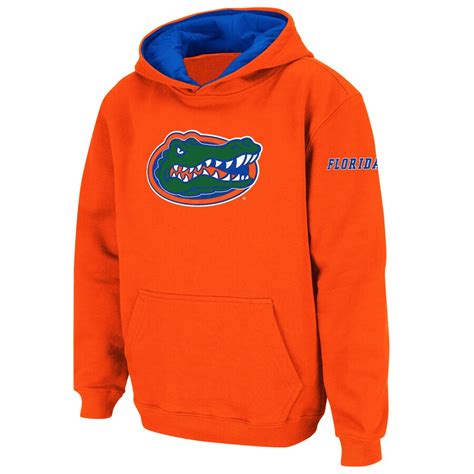 Florida Gators Stadium Athletic Youth Big Logo Pullover Hoodie Orange