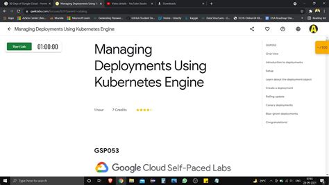 qwiklabs managing deployments using kubernets engine [gsp053] gcp