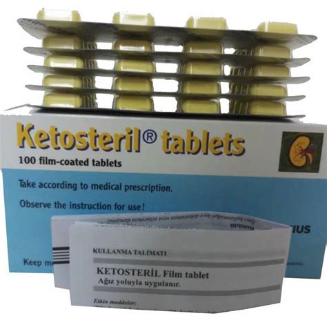 Ketosteril 600 Mg Tablets At Rs 560 Stripe Alpha Ketoanalogue Tablet In Nagpur Id 9792629588