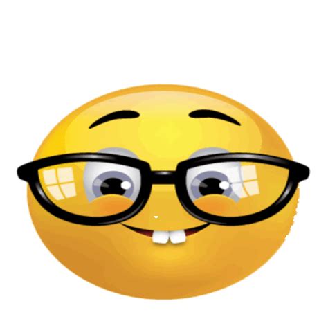 Smiley Face With Nerd Glasses Free Download On ClipArtMag