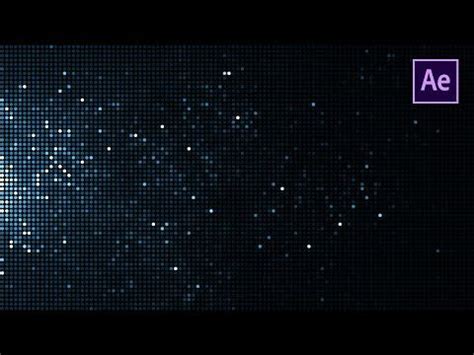 Particles After Effects Background Animation Tutorial Artofit