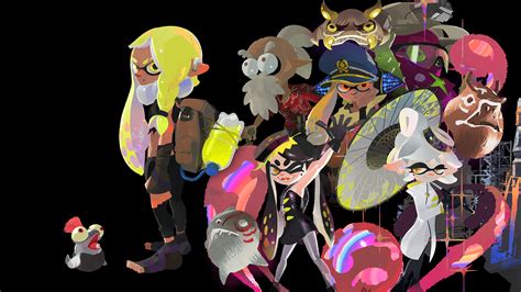 Splatoon Official Wallpapers Splatoon 3 Side Order Version 2 Wallpaper