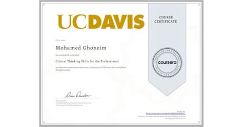 Completed Critical Thinking Skills For The Professional Mohamed Ghoneim Acu® Posted On The