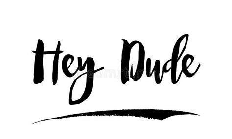 Hey Dude Bold Typography Text For Sale Banners Flyers And Templates