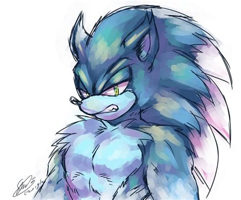 How To Draw Sonic The Werehog
