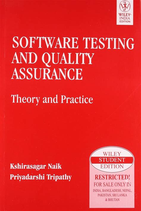 Buy Software Testing And Quality Assurance Theory And Practice Book Online At Low Prices In