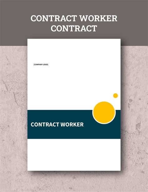 Part Time Employment Contract Template In Word Download