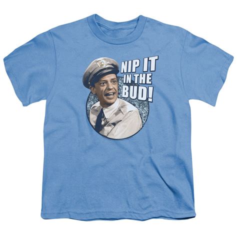 Andy Griffith Show Nip It In The Bud Kid S Carolina Blue Etsy
