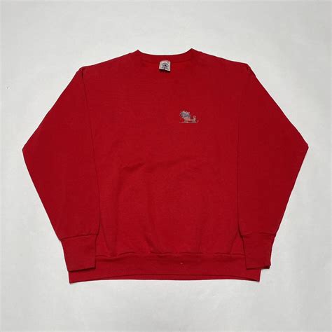 Super Sick Vintage 90s Christmas Santa Crewneck Depop