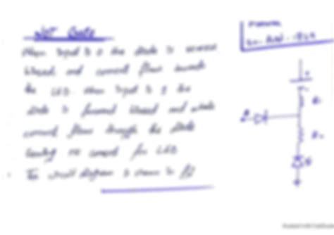 SOLUTION Types Of Diodes And Basic Logic Gates By Using Diodes Studypool