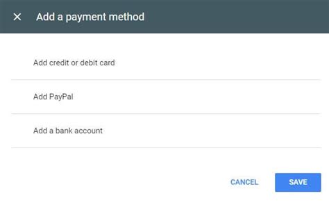 How To Create A Google Ads Payment Profile Change Ownership