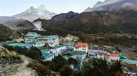 Pangboche Nepal Klejnot Kultury W Himalajach