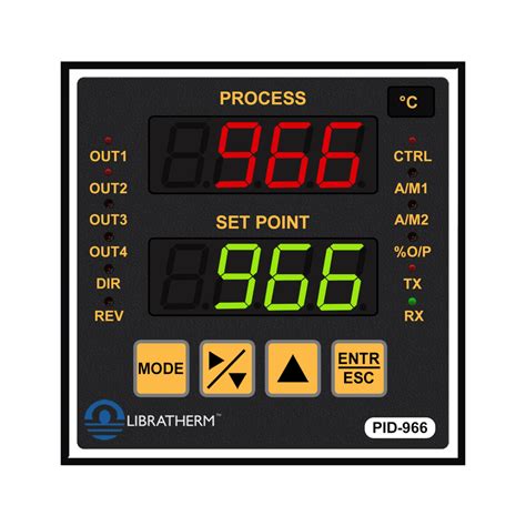 Advanced Pid Temperature Controller Pid 966 Libratherm Instruments