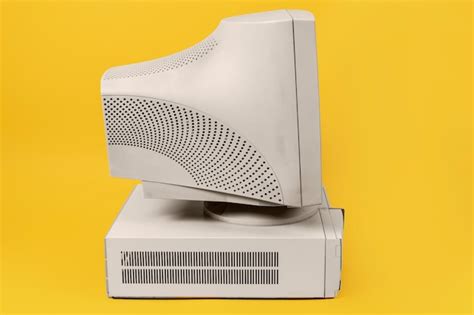 Free Photo View Of Retro Computer And Technology