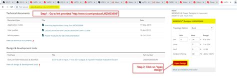 Webench® Toolslmzm33606evm Lmzm33606 Simulation Hardware And System Design Tools Forum