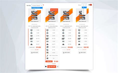 Compression Spring Size Chart Ponasa