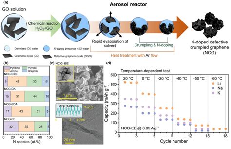 Defect Engineering Of Anode A Schematic Depiction Of The Ncg Particle