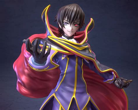 Lelouch Code Geass 3d Model By Tan Wan Lin Breda