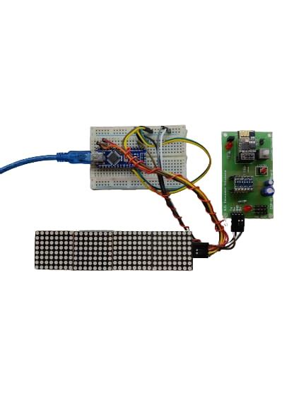 IoT Scrolling Message Display MBATechmeds