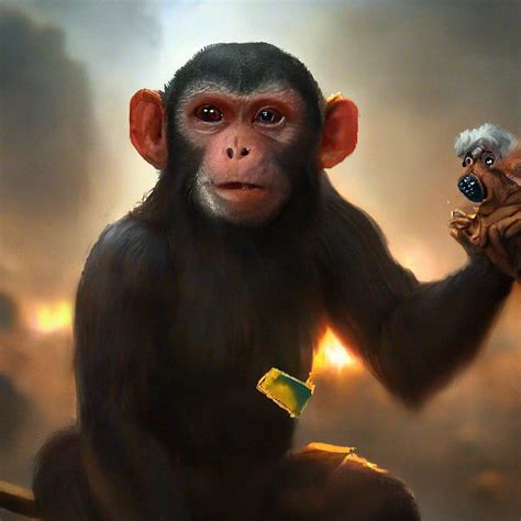 «Обезьяна с гранатой — создано в Шедевруме