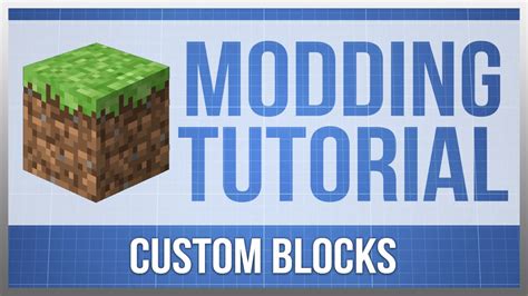 Minecraft Modding Tutorial Custom Blocks YouTube