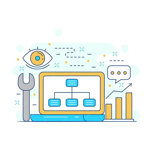 Premium Vector Key Performance Indicator Concept Website Illustration