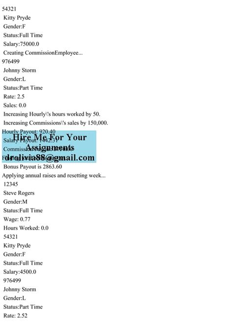 Package Employeetypeemployeepublic Class Employee Private Pdf