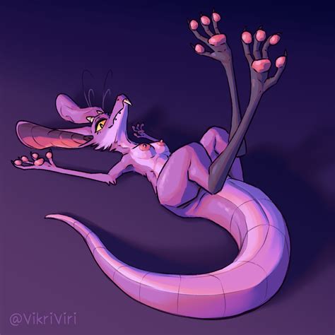 Rule 34 Big Ears Breasts Hi Res Lying Mammal On Back Out Of Placers