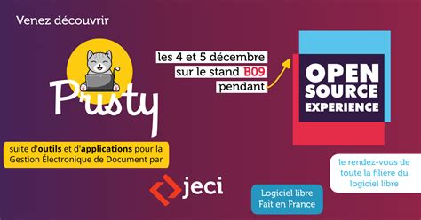 Venez Nous Rencontrer à Lopen Source Experience Osxp 2024